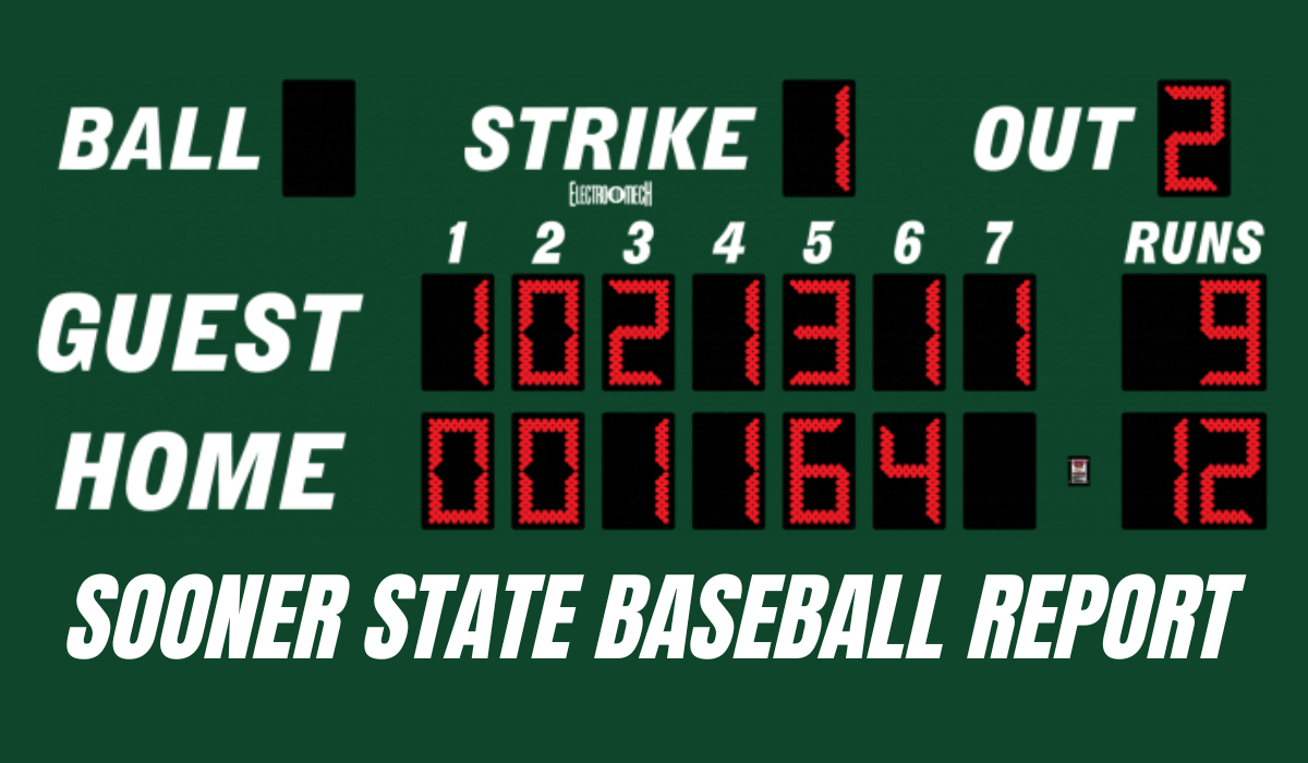 SSBR High School Scoreboard, March 2 – Sooner State Baseball Report